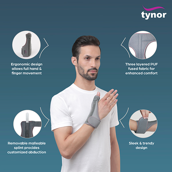 Tynor Thumb Spica Splint – iMediCart E Pharmacy
