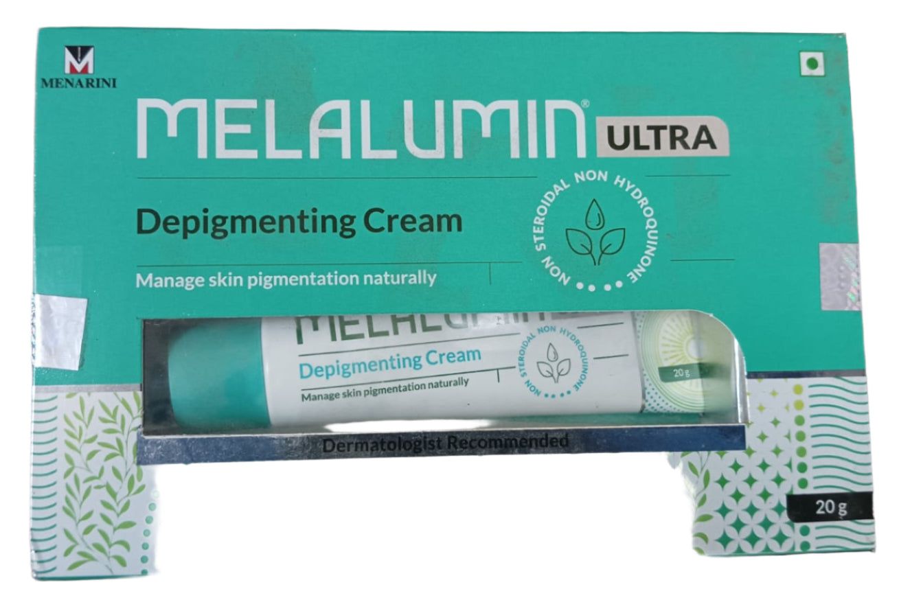 Melalumin Ultra Depigmenting Cream 20GM by Menarini – iMediCart E Pharmacy