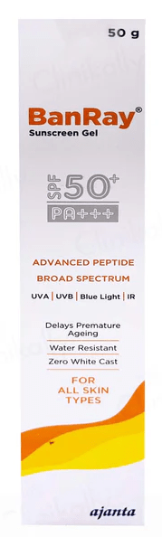 Banray Advanced Sunscreen Gel SPF 50+ – iMediCart E Pharmacy