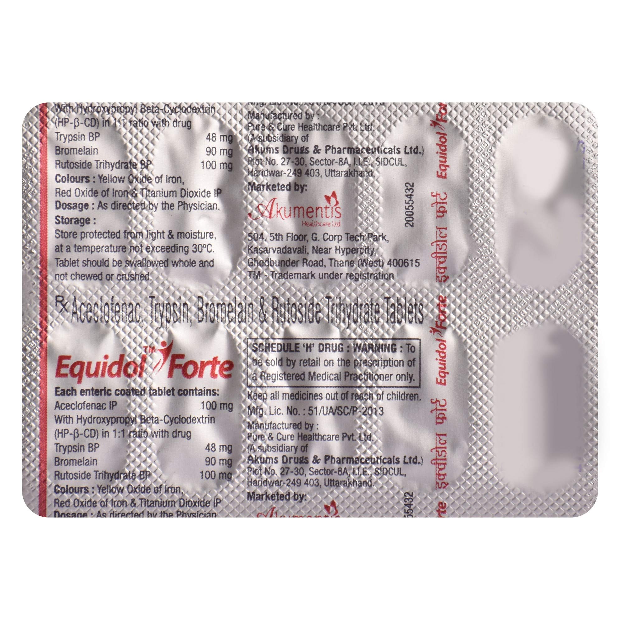 Equidol Forte Tablet – iMediCart E Pharmacy