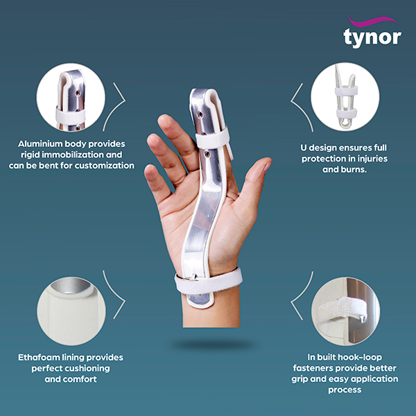 Tynor Finger Ext. Splint – iMediCart E Pharmacy